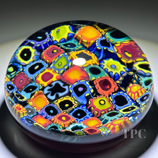 Stephanie Trenchard & Jeremy Popelka 2022 Glass Art Paperweight Patter