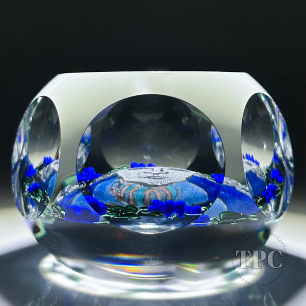 Richard Loesel x Renaud De Putter 2024 Glass Art Paperweight "Colette"