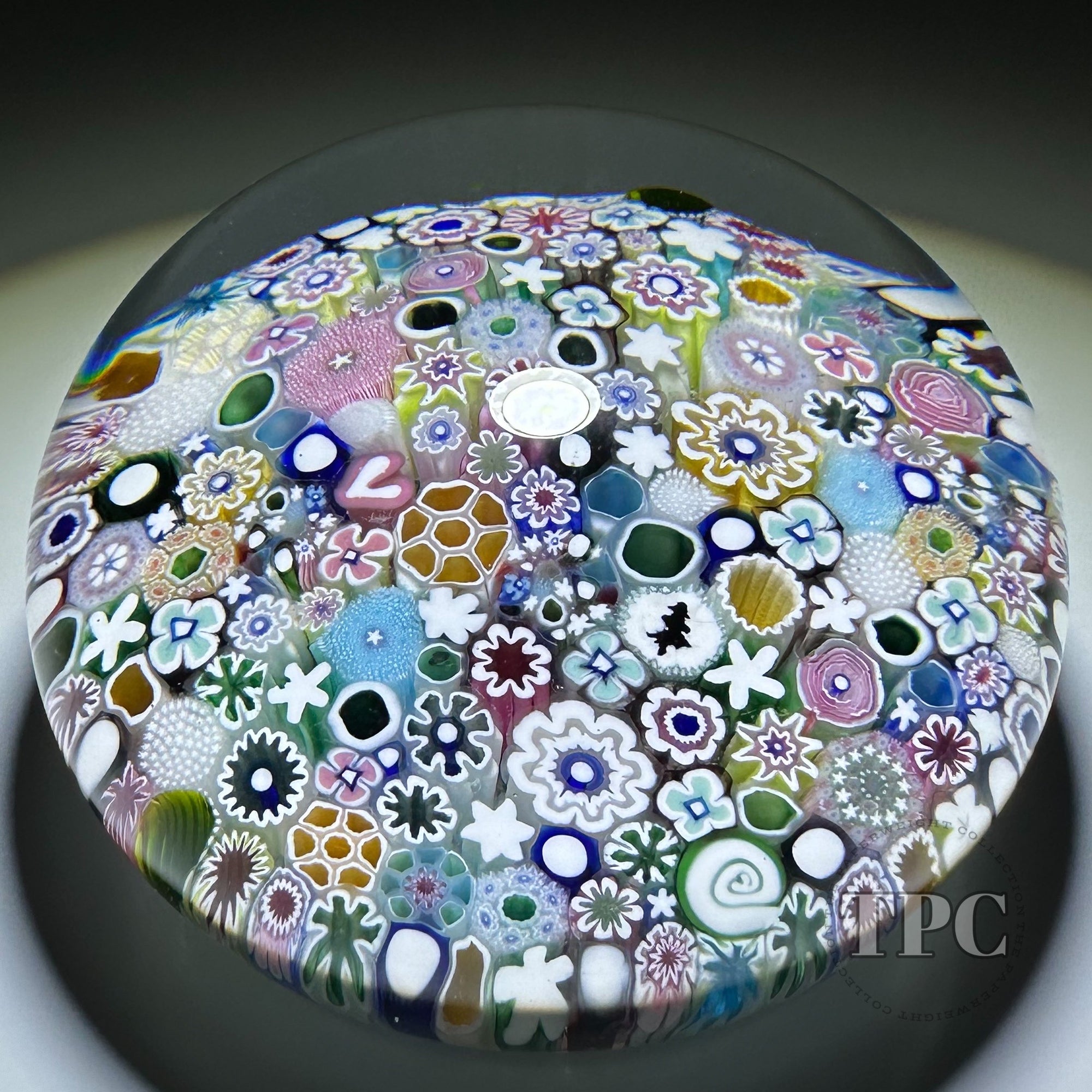 Damon MacNaught 2023 Magnum Glass Art Paperweight Closepack Complex Mi