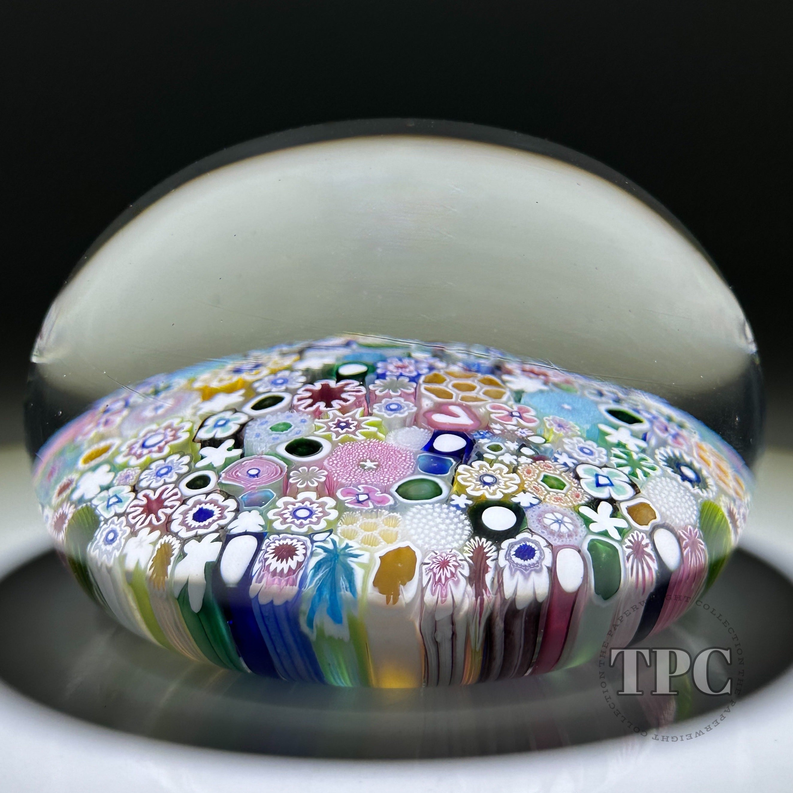 Damon MacNaught 2023 Magnum Glass Art Paperweight Closepack Complex Mi