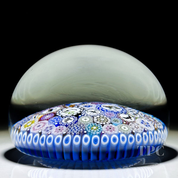 Miniature Michael Hunter Twists Studio 2025 Glass Art Paperweight Mill