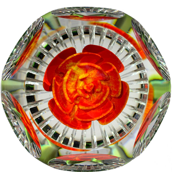 Chris Sherwin 2019 Red Crimp Rose with Jim Poore Cold Work