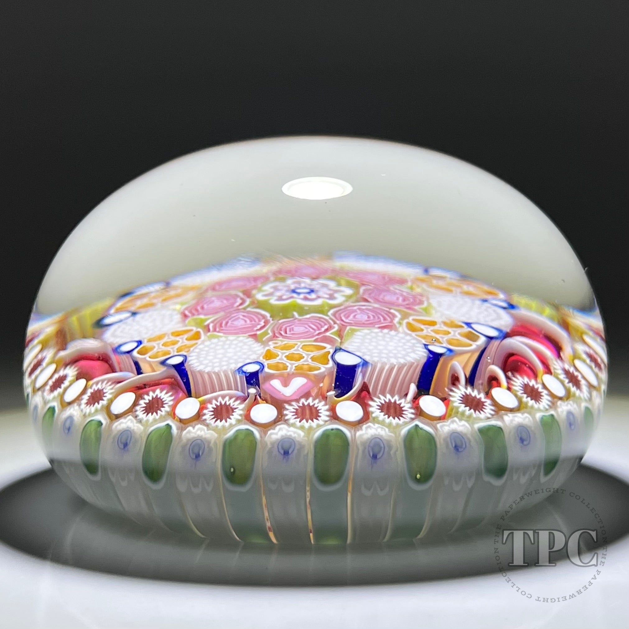 Magnum Damon MacNaught 2022 Glass Art Paperweight Complex Concentric M
